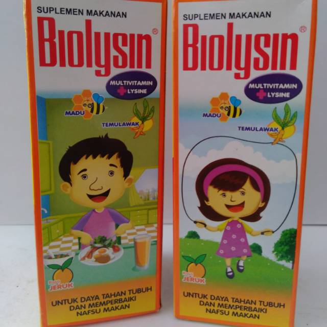 Jual Biolysin sirup Multivitamin + Lysine 100 ml | Shopee Indonesia