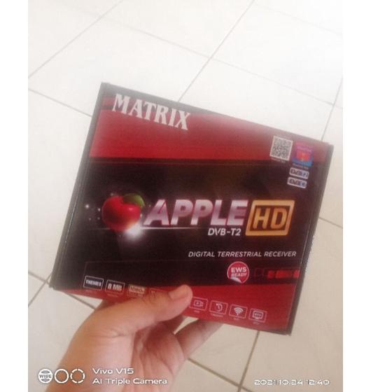 Jual STB Set Top Box TV Digital MATRIX Apple Merah Dan Tanaka T2 New ...