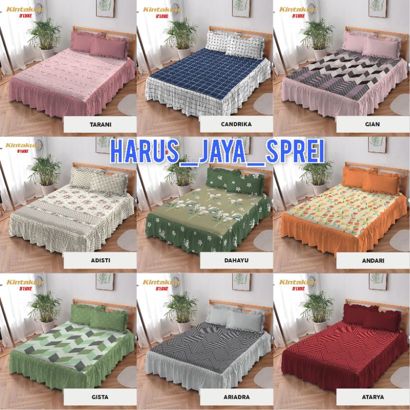 Jual Sepray Rumbay / Sprei Renda King D'luxe Kintakun Uk 180x200cm No ...