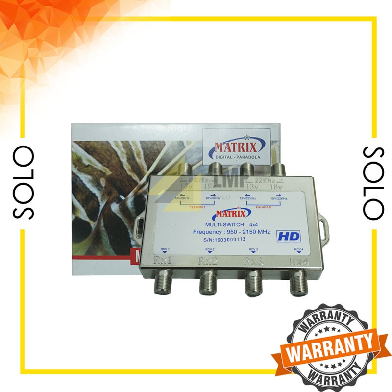 Jual Paling Murah Matrix 2 Satelit 4 Receiver Multiswitch 4x4 LMP ...