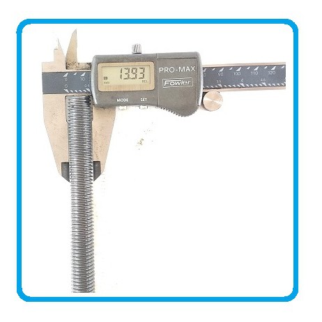 Jual As Full Drat Baut Long Thread Bolt Stut Bolt M14 X 1 Meter ...