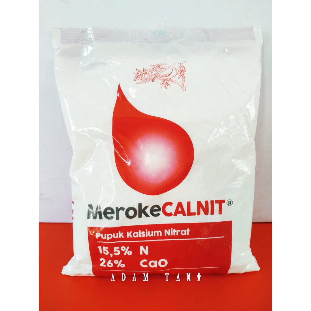 Jual Pupuk Kalsium Nitrat Meroke CALNIT Kemasan Original 1kg | Shopee ...