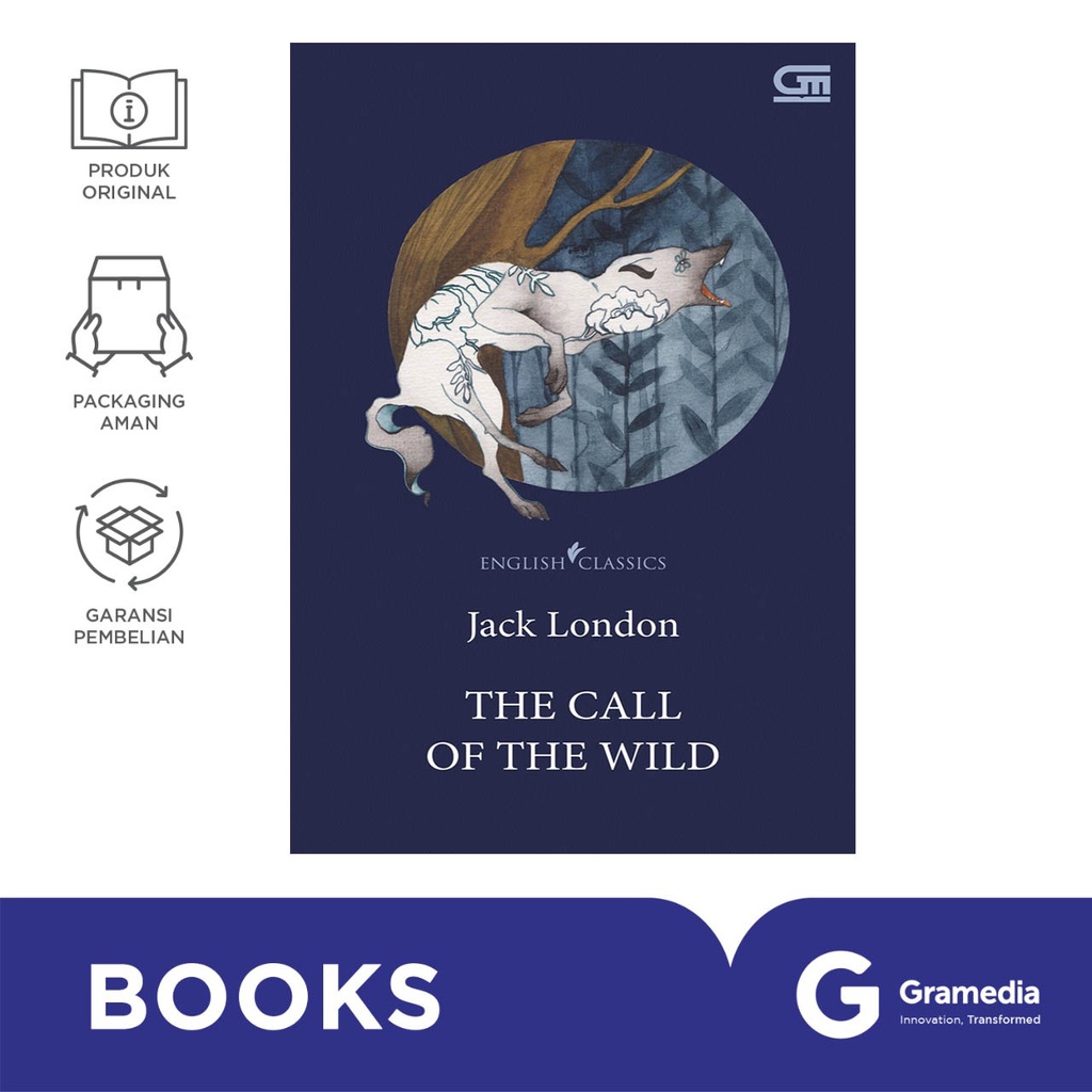 Jual English Classics: The Call Of The Wild (Jack London) | Shopee ...