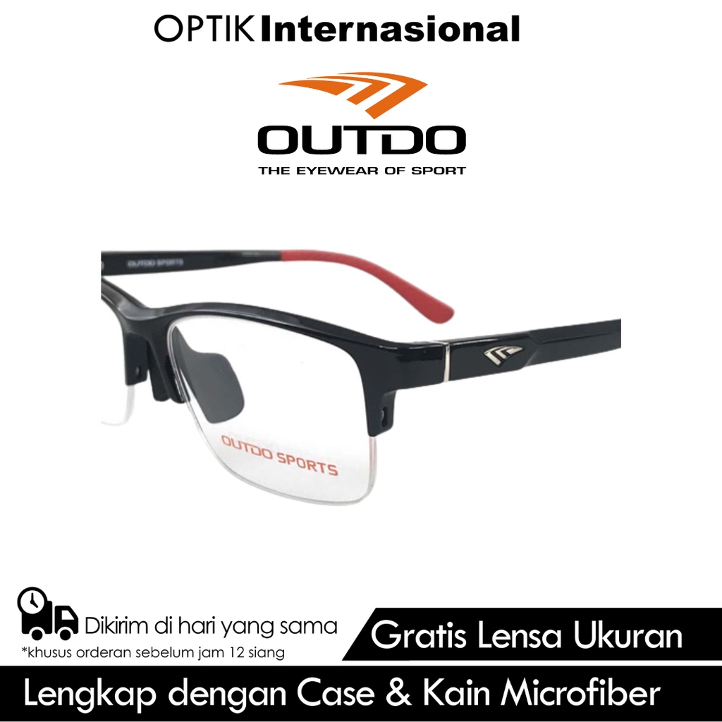 Jual OUTDO GT62602 Frame Kacamata Sepeda Gowes Sporty Stylish PREMIUM ...