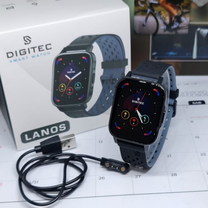 Jual Jam Tangan Smartwatch Digitec LANOS SMARTWATCH ORIGINAL STRAP ...
