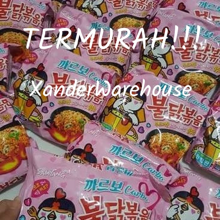 Jual TERMURAH !! Samyang Ramen Carbonara - Samyang Pink Limited Edition ...