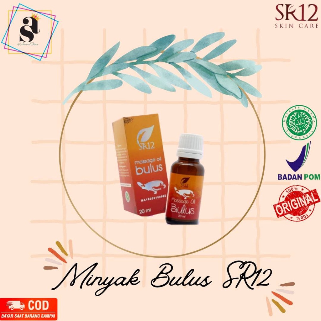Jual MINYAK BULUS ASLI SR12 MENGHILANGKAN MILIA MENGENCANGKAN WAJAH ...