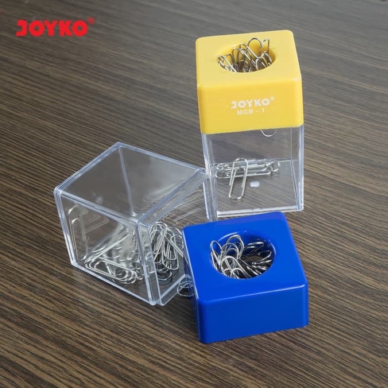 Jual Magnetic Clip Box Tempat Klip Dengan Magnet Joyko MCB-1 | Shopee ...