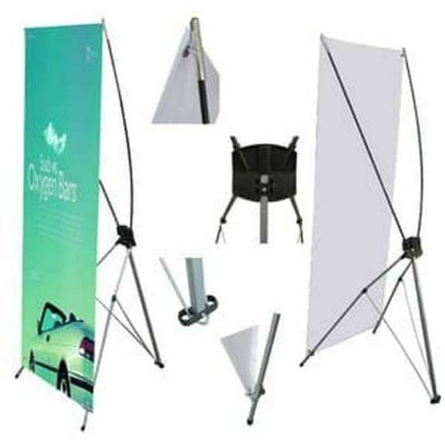 Jual Kerangka Tiang Y Banner 60x160 Display promosi Iklan Murah ...