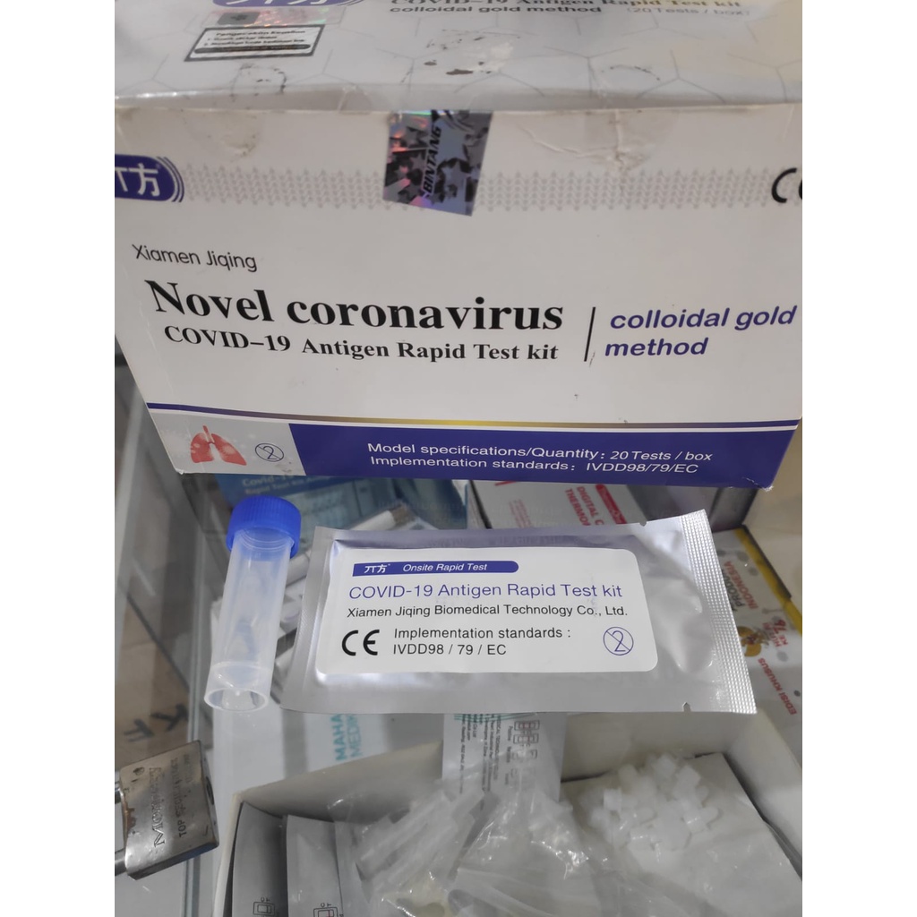 Jual Antigen Saliva Ecer Alat Swab Mandiri Air Liur Kemenkes Produk ...