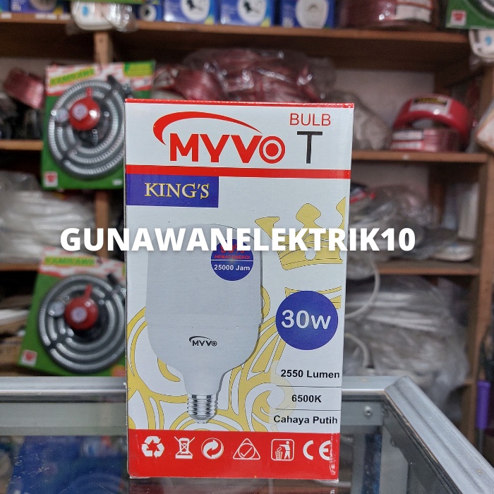 Jual LAMPU LED MYVO KINGS 30 WATT, MYVO KINGS 30W, BERGARANSI 1 TAHUN ...