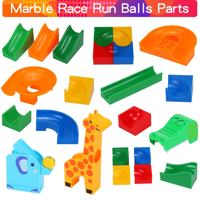 Jual Mainan Lego Large Particle Big Building Blocks Brick Parts Marble ...