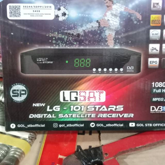 Jual Reciever parabola LG sat bay k, vision bisa untuk mnc Grup ...