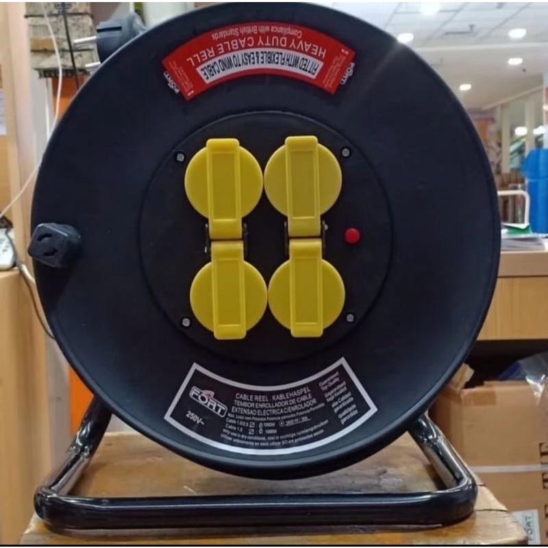 Jual Fort Kabel roll 50M 50 meter cable Roll QB-DXW01 3x1,5 | Shopee ...