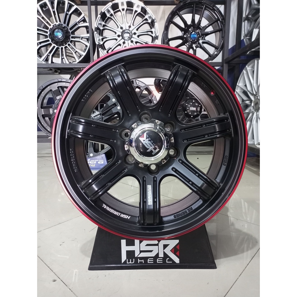 Jual Velg racing Fortuner R18 tipe HSR Siak Pcd 6x139,7 Lebar 8 ET25 ...