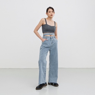 Jual VIERLIN - Jeans 781 - HIGHWAIST LOOSE JEANS WANITA | Shopee Indonesia