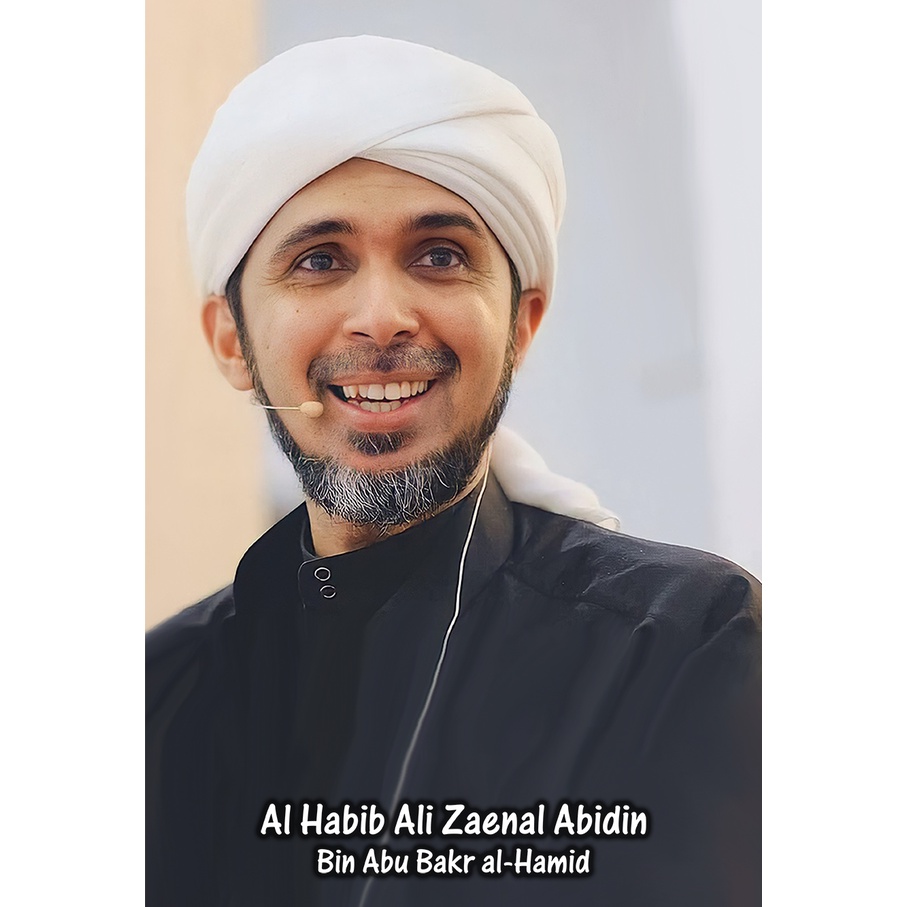Jual poster ukuran 75x100cm habib ALI ZAINAL ABIDIN MALAYSIA BAHAN ...