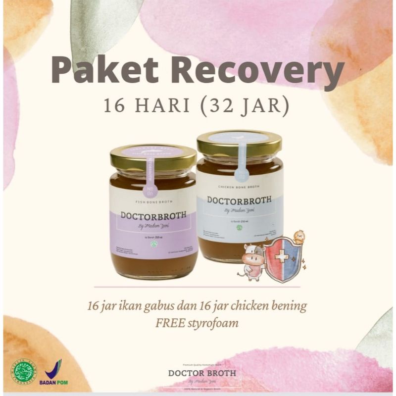 Jual Paket Recovery pasca Operasi 32Jar (utk 16hari konsumsi) | Shopee ...