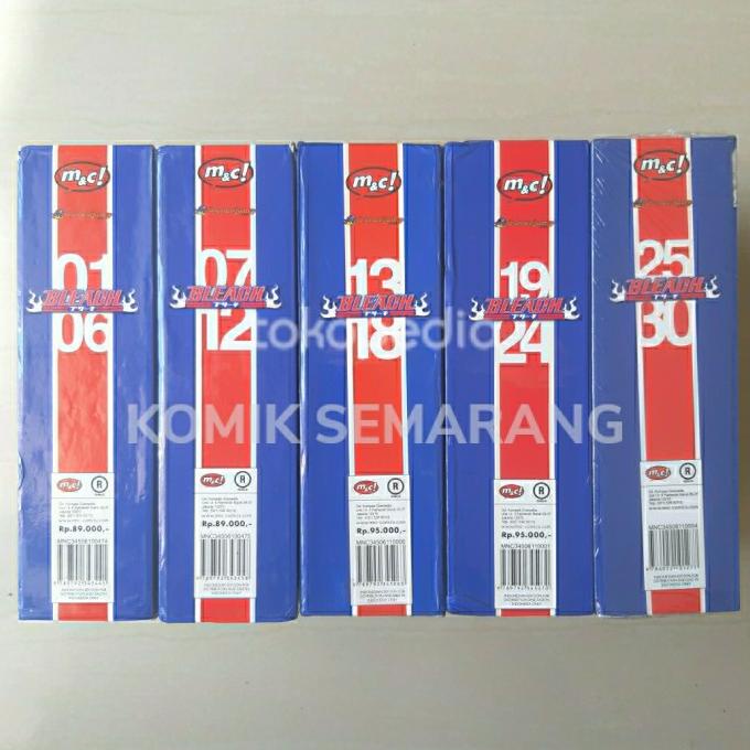 Jual Bleach Box Set Boxset 1 - 30 komik Manga Anime Ichigo Rukia Jepang ...