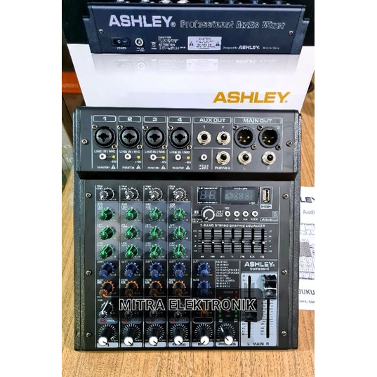 Jual ASHLEY MIXER 4 CHANNEL SAMSON 4 MIXER ASHLEY 4 CHANNEL SAMSON 4 ...