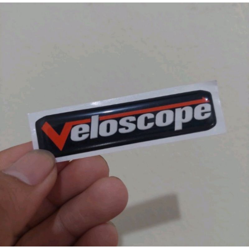 Jual stiker stikcher Emblem Timbul logo Veloscope | Shopee Indonesia