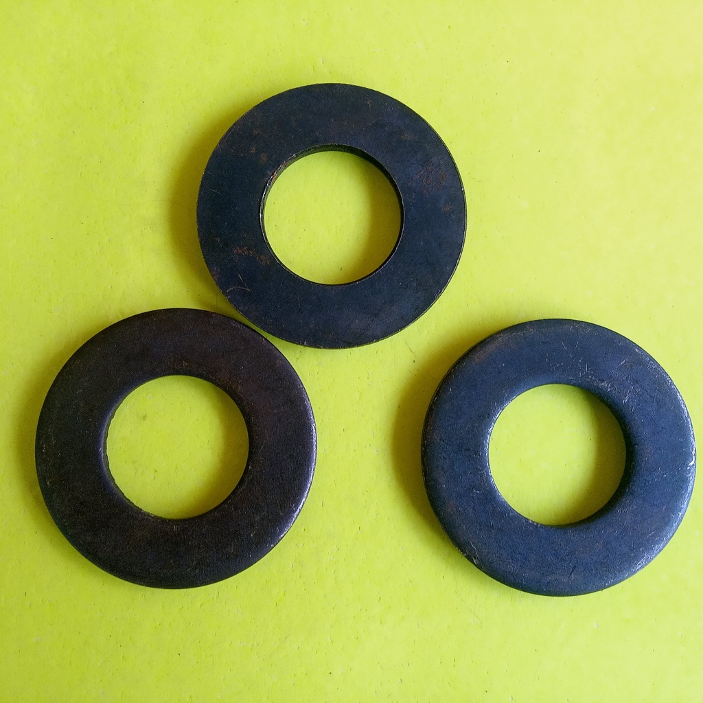 Jual RING PLAT M45 / PLATE M45 / WAHSER M45 HITAM BAJA / RING PLAT 13/4 ...