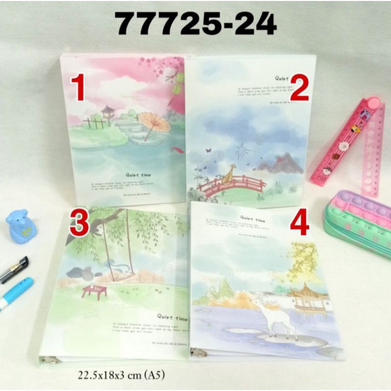 Jual FBI Binder Note A5/Buku Ring Besi/Buku Spiral/Spiral Book | Shopee ...