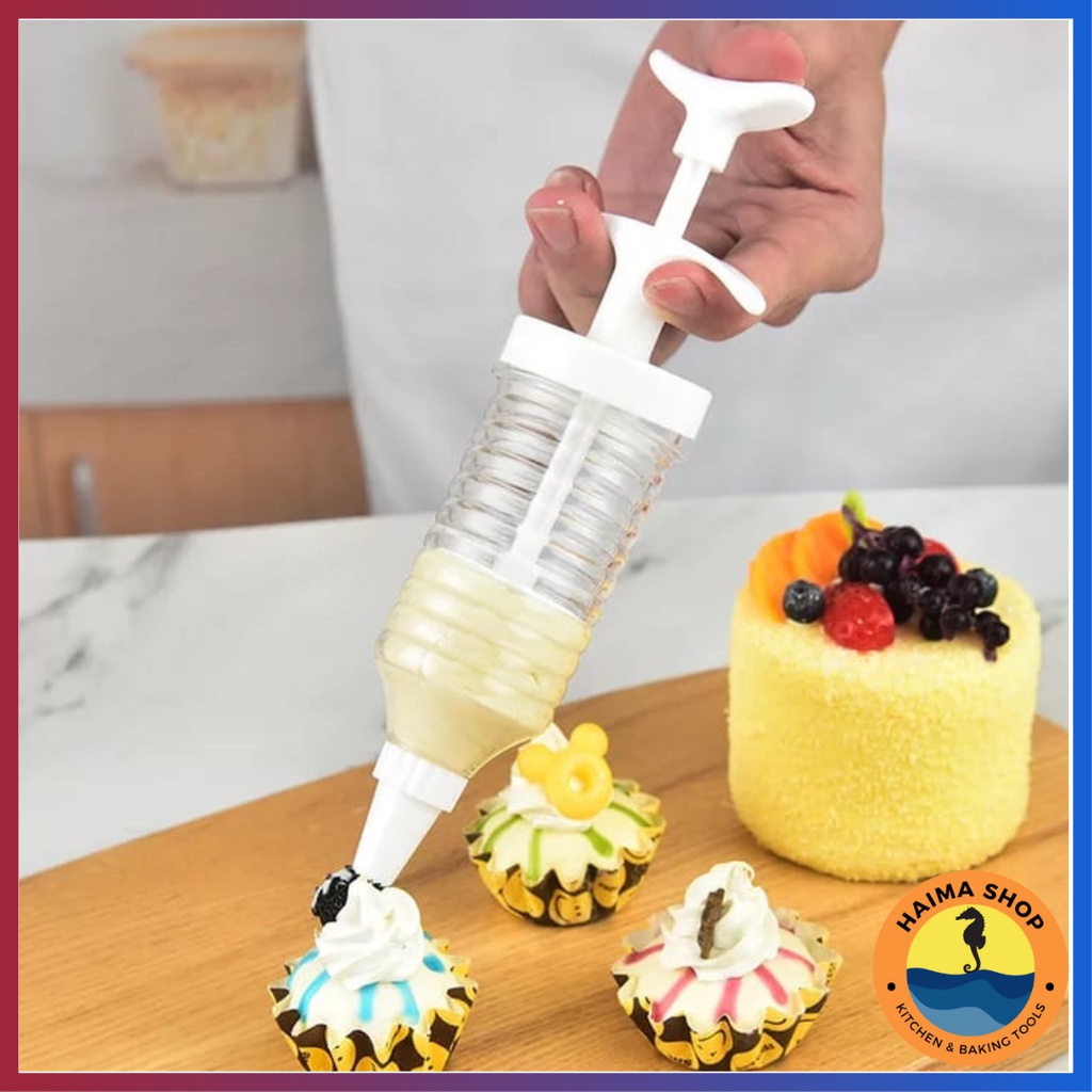 Jual Alat Penghias Kue 8 in 1 Cake Pen Cake Decoration Tart Cookies ...
