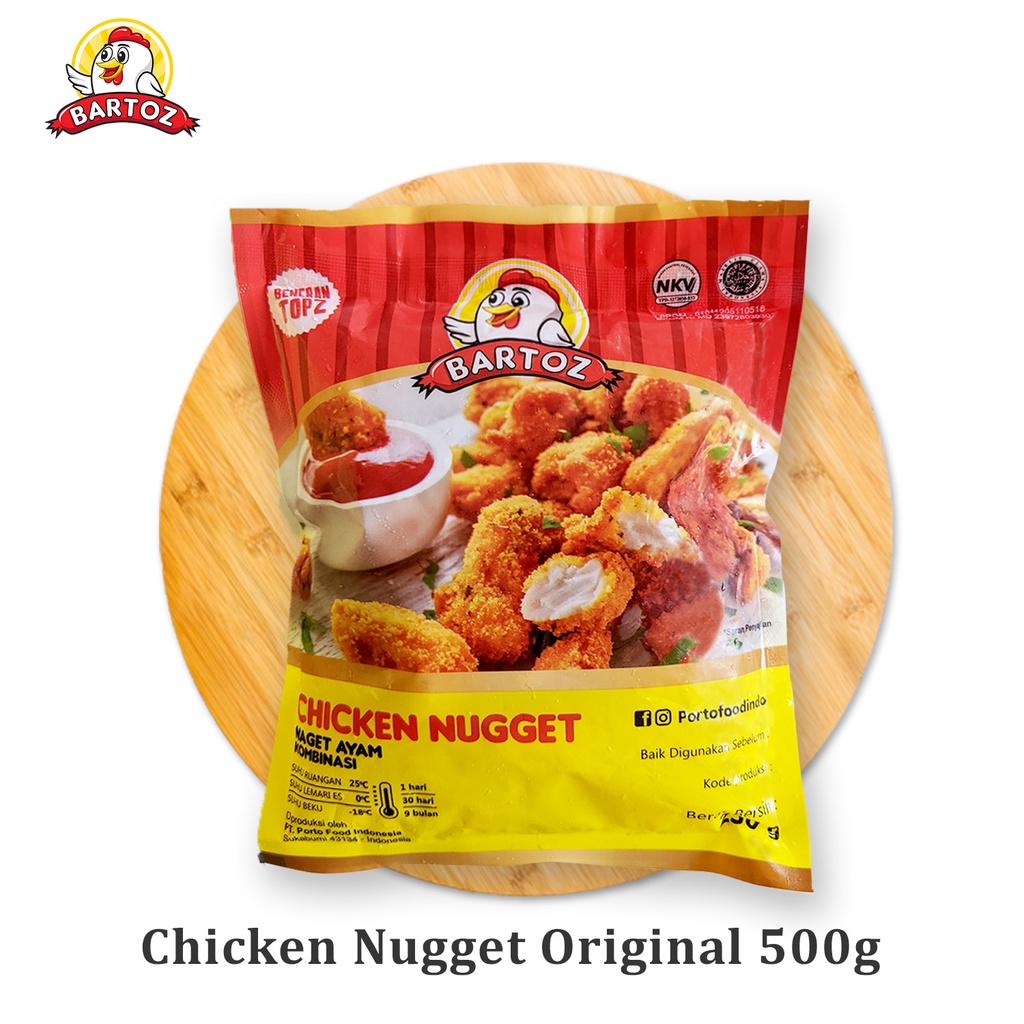 Jual Bartoz Chicken Nugget 500 g | Shopee Indonesia