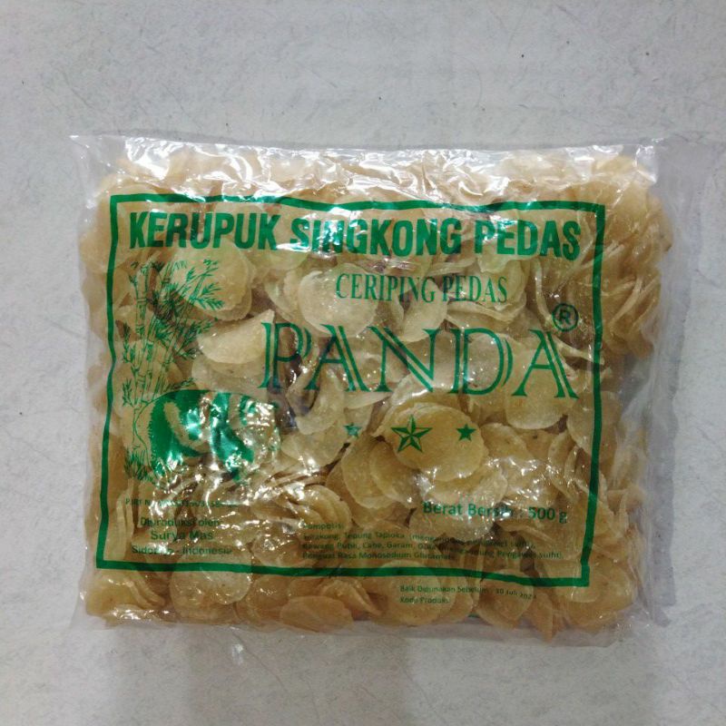 Jual Kerupuk Singkong Pedas 'panda' (mentah) | Shopee Indonesia