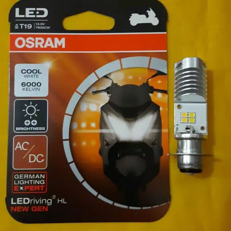 Jual LAMPU BOHLAM LED T19 MOTOR OSRAM 12 V H6 M5 K1 PUTIH | Shopee Indonesia