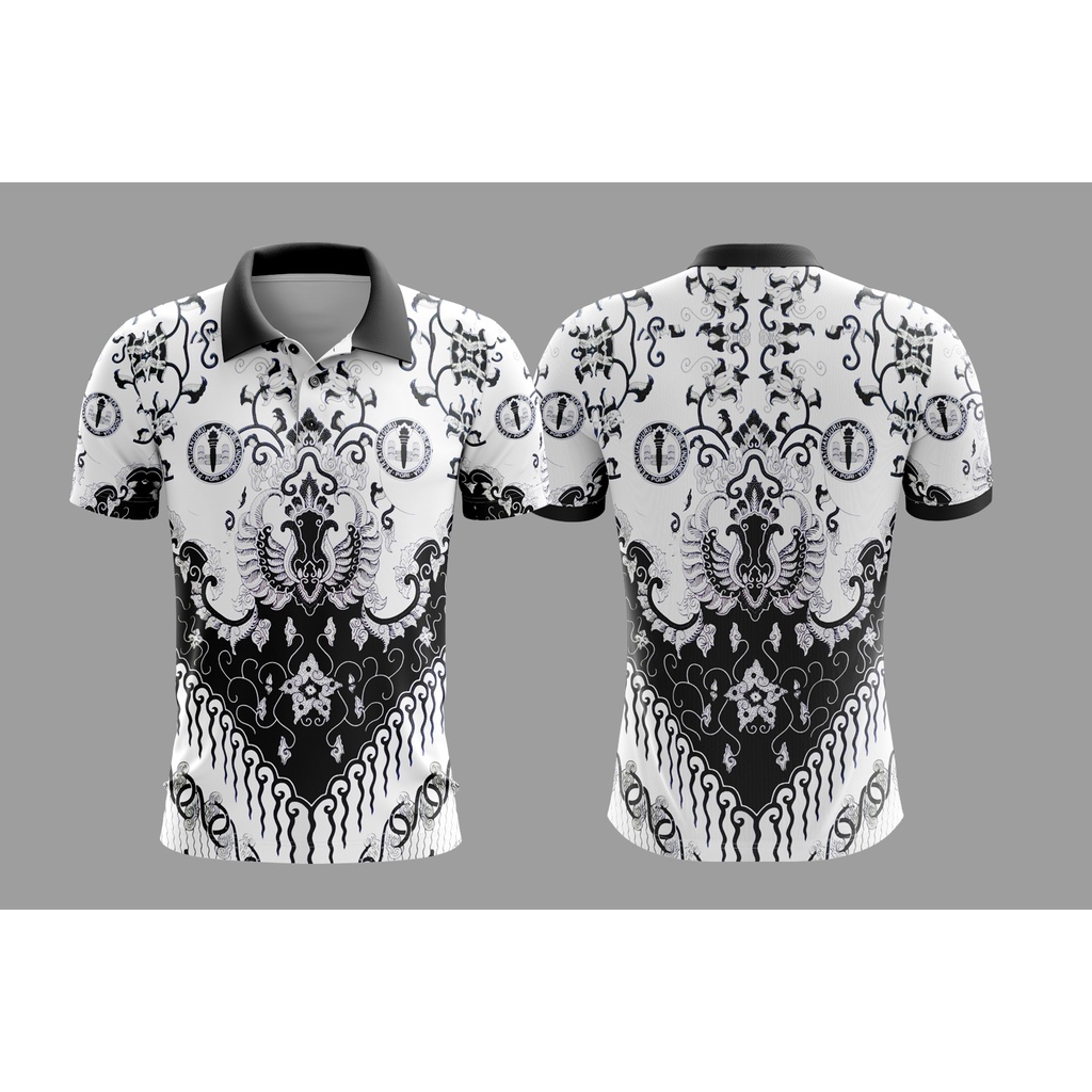 Jual Kaos Baju PGRI Batik Fullprint Custom | Shopee Indonesia