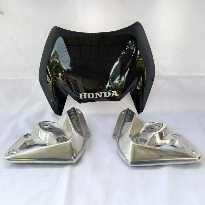 Jual VISOR TIGER TIREV REVO KACA HITAM SET KUPINGAN BARONG POLES ...