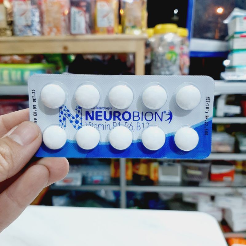 Jual [2VARIAN] NEUROBION BIRU DAN PINK / FORTE / VITAMIN B COMPLEX ...