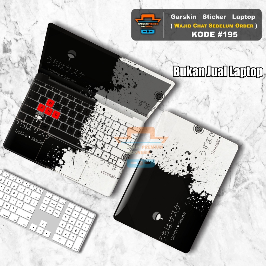 Jual Garskin Laptop Full Body Bisa Custom Gambar Suka Suka Kode 191-195 ...