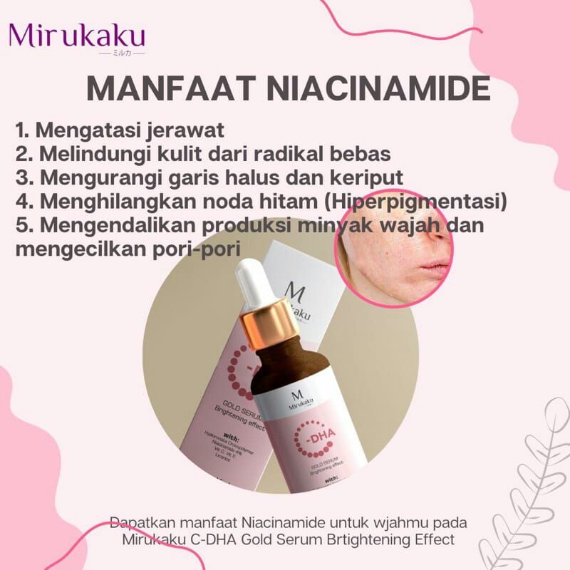 Jual MIRUKAKU C-DHA SERUM GOLD | Shopee Indonesia