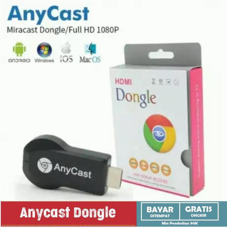 Jual Anycast dongle monitor receiver Wifi HDMI - HDMI dongle - DLNA ...