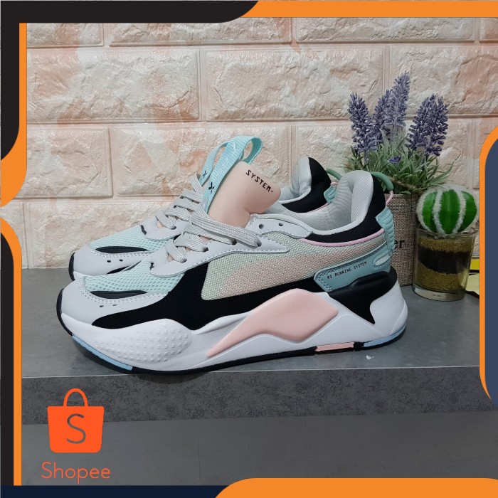 Jual NEW SEPATU PUMA RS-X RE-INVENTION WHITE PEACH | Shopee Indonesia