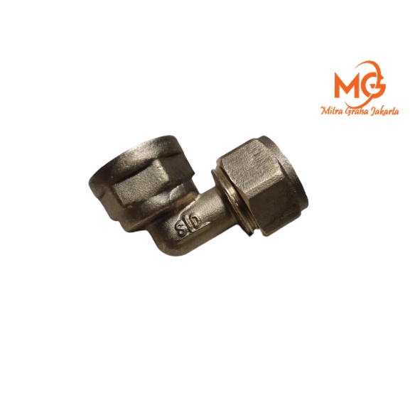 Jual Soket Knee Keni Elbow L Kuningan Pipa Air Panas 1/2" Inch Drat Dalam MGJ | Shopee Indonesia