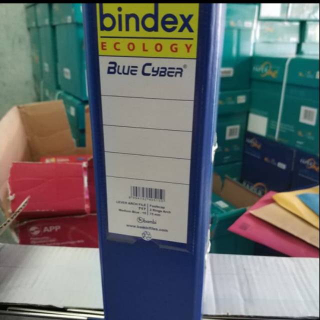 Jual ORDNER BINDEX BAMBI FOLIO ECOLOGY BLUE CYBER | Shopee Indonesia