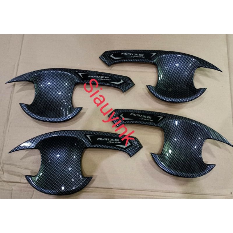 Jual Cover Outer Toyota RAIZE 2020 2021 2022 Carbon | Shopee Indonesia