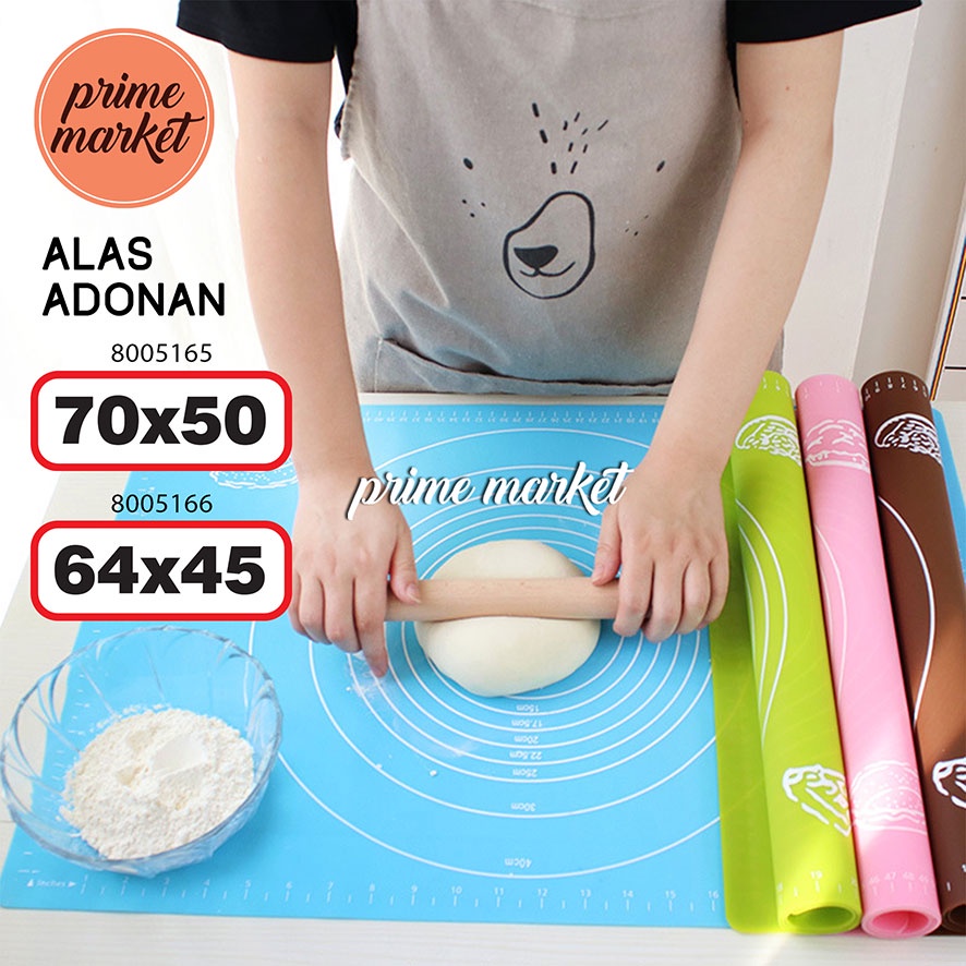 Jual Alas Adonan Silikon Alas Adonan Kue 70x50 cm 64x45 cm (8005165 ...