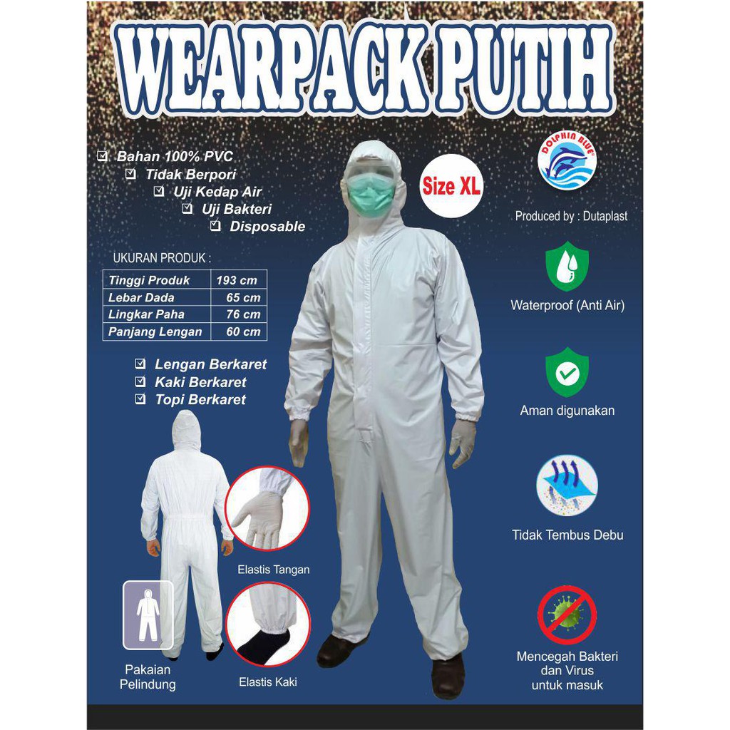 Jual Baju apd Wearpack Putih | Shopee Indonesia