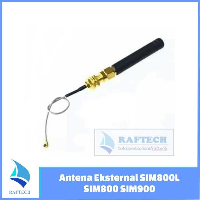 Jual Antena Eksternal SIM800L SIM800 SIM900 - IPX/IPEX - GSM GPRS 900/ ...