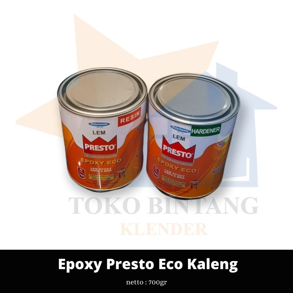 Jual Presto Epoxy Eco Kaleng 700 gr (set) | Shopee Indonesia