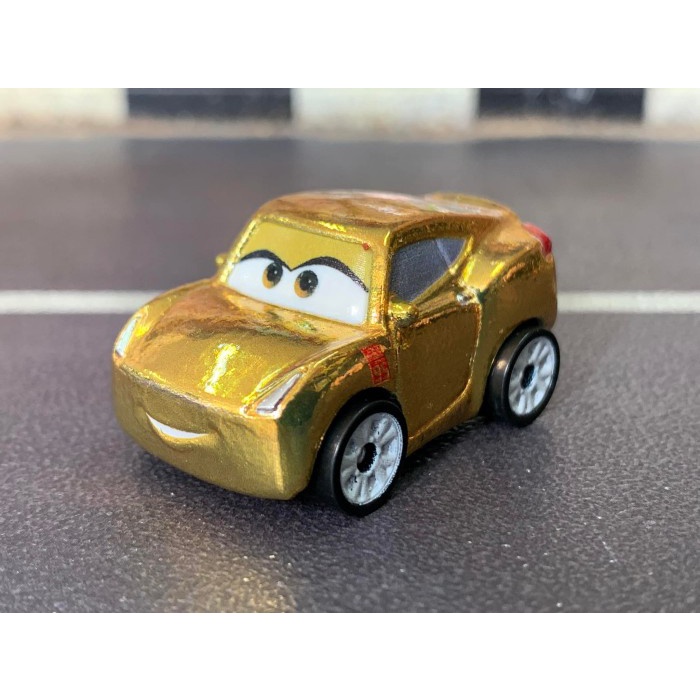 Jual Disney Pixar Cars Mini Racers Cruz Ramirez Metallic - 4 cm ...