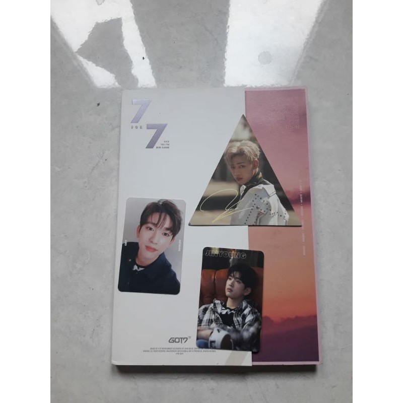 Jual Album Got7 7for7 (jinyoung set + bambam) | Shopee Indonesia