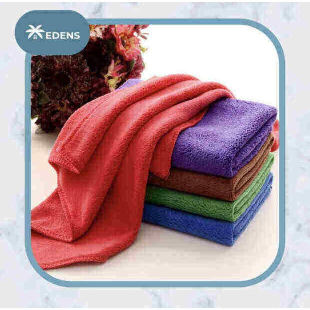 Jual Kain Lap Serbaguna Microfiber 30x30 cm Quick Dry Handuk Cepat ...