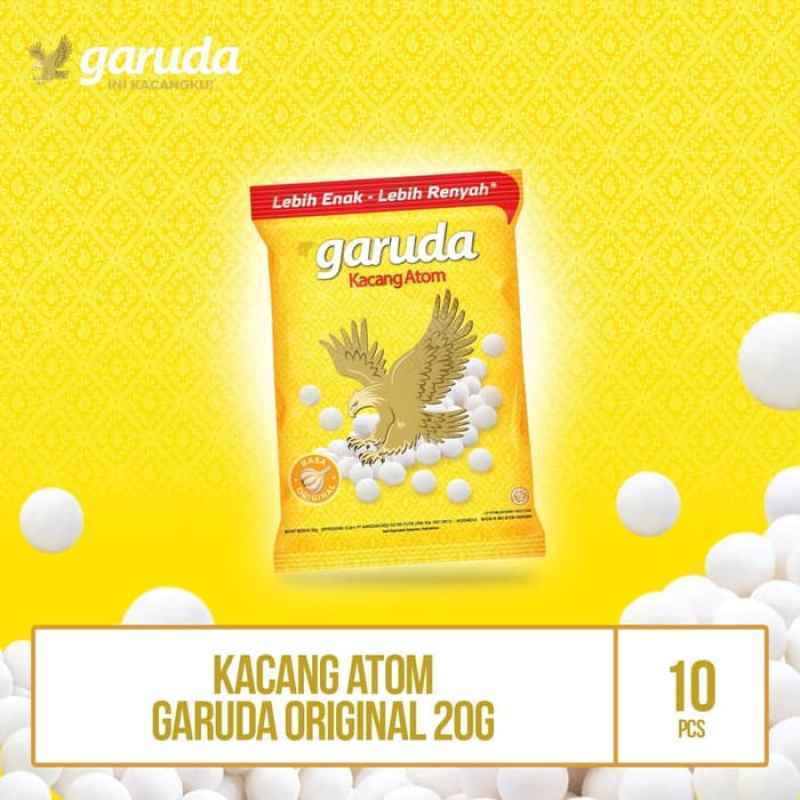 Jual GarudaFood Kacang Atom Original [ 1 Renceng / 10pcs] | Shopee ...