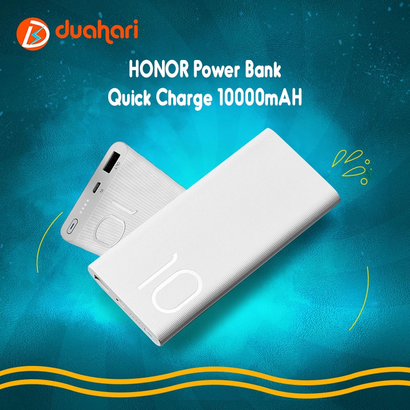 Jual Honor Power Bank 10000Mah Fast Charge 18W Power Bank Honor ...